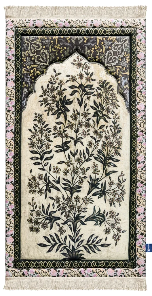 Velvety Sejadah with Cotton Back